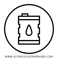 Oil Coloring Page - Ultra Coloring Pages